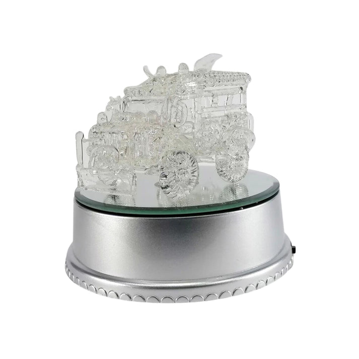 Jeepney Glass Figurine by Liman Glass • Likhaan