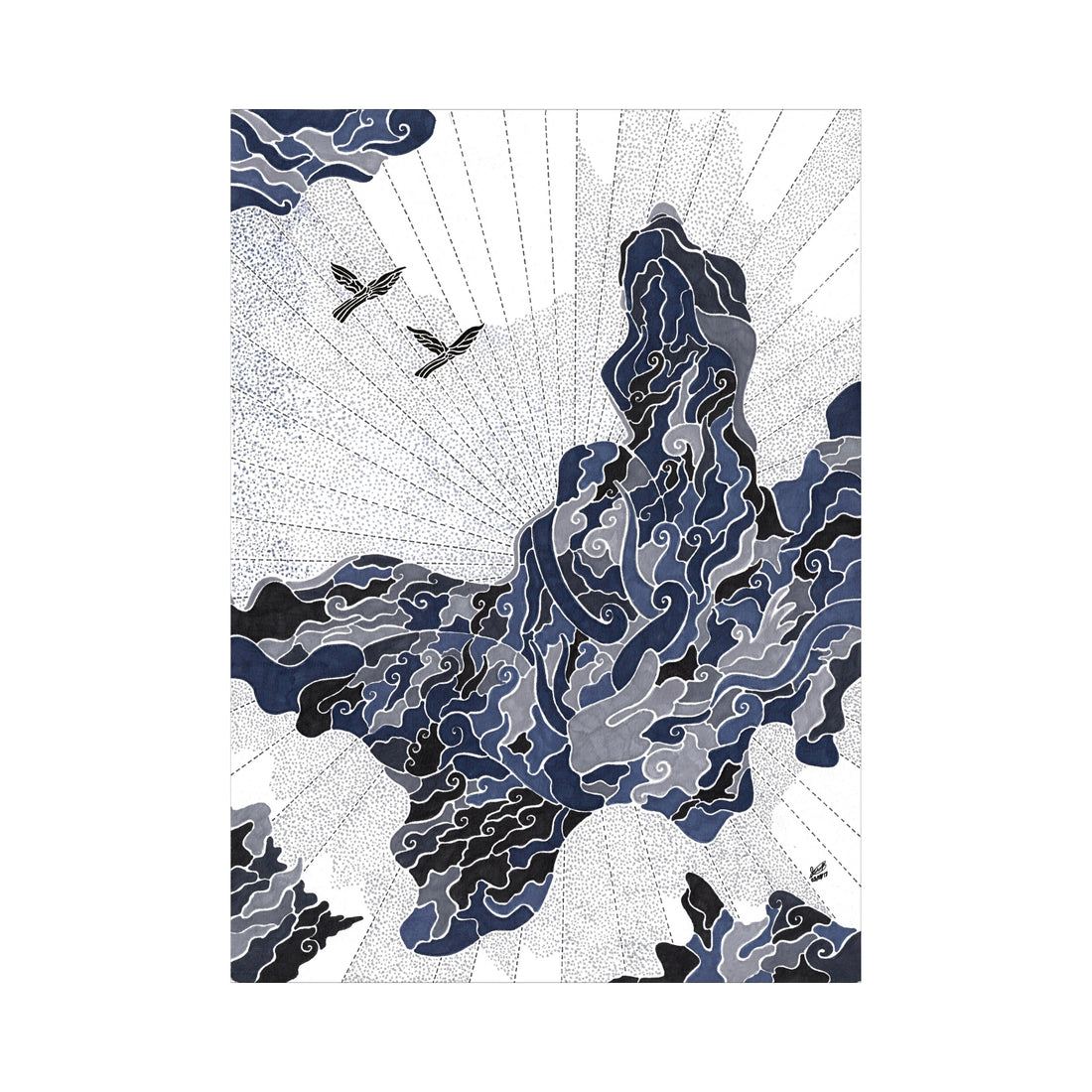 Fly Beyond: Limited Edition Print by Joshua Carlos Barrera • Likhaan