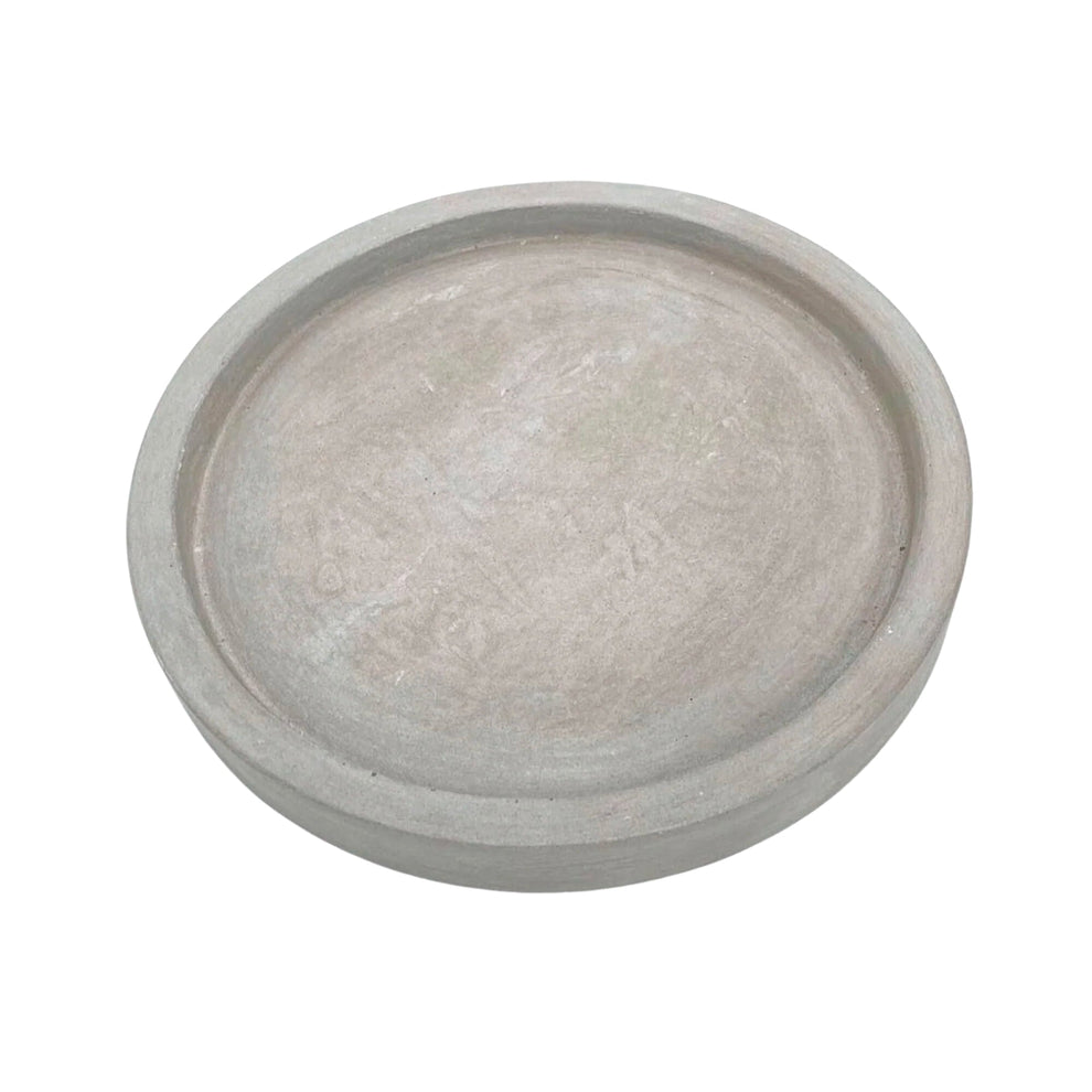 Concrete Classic 10" Round Tray by Krete Manila • Likhaan