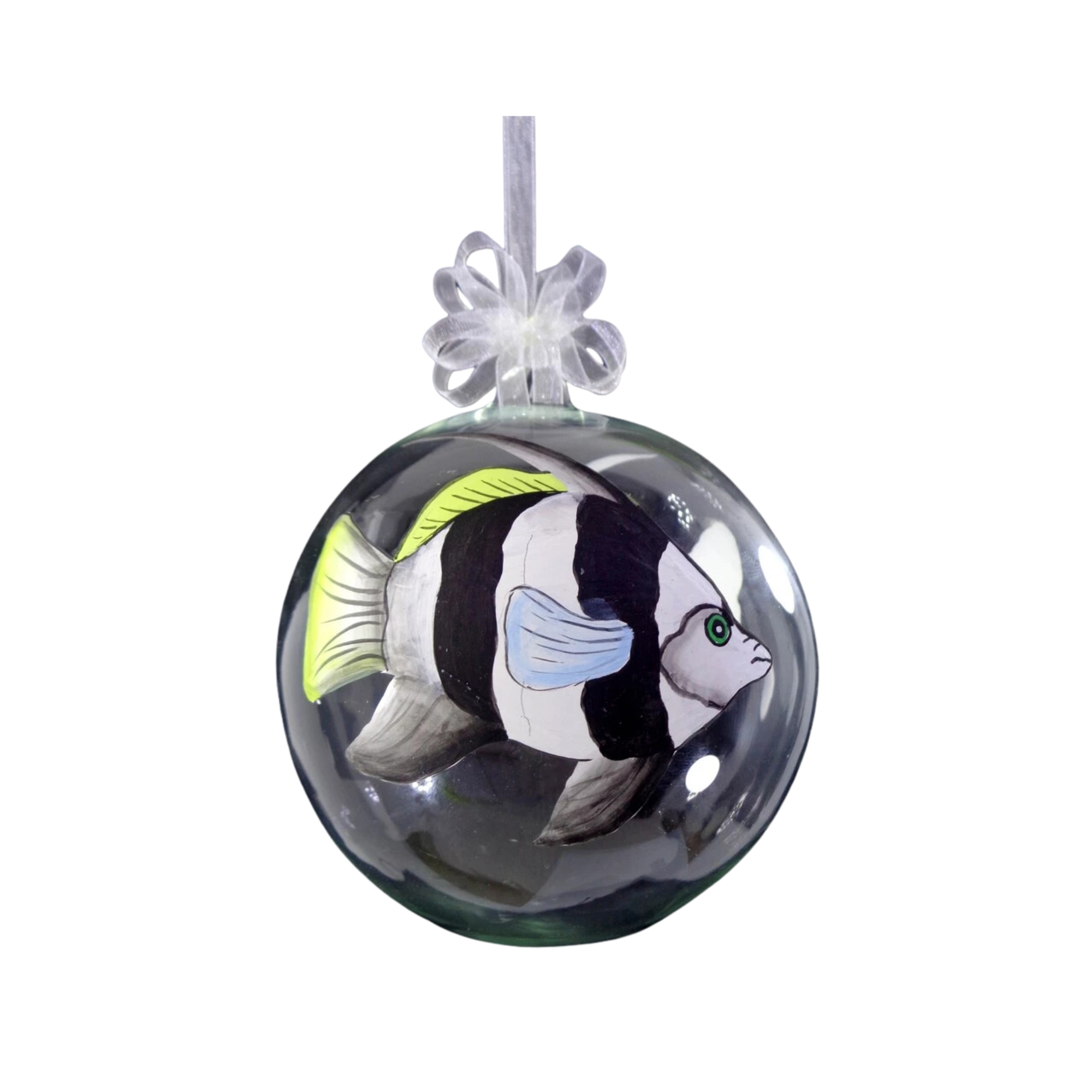 Handpainted Fish Christmas Ornaments by Liman Glass • Likhaan